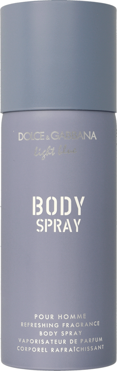 DOLCE & GABBANA, Light Blue, body spray dla mężczyzn, 125 ml | Drogeria ...