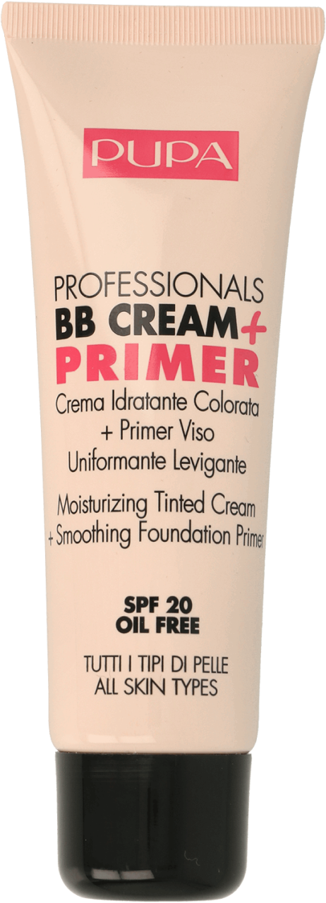 PUPA, Professionals BB Cream + Primer, krem BB, baza pod makijaż SPF 20 ...
