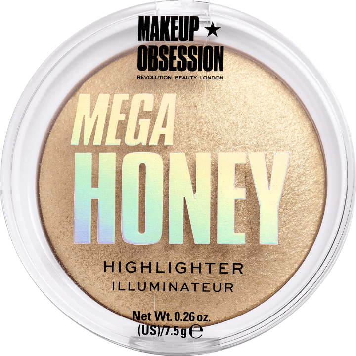 MAKEUP OBSESSION, Mega Highlighter, rozświetlacz Honey, 7,5 g ...