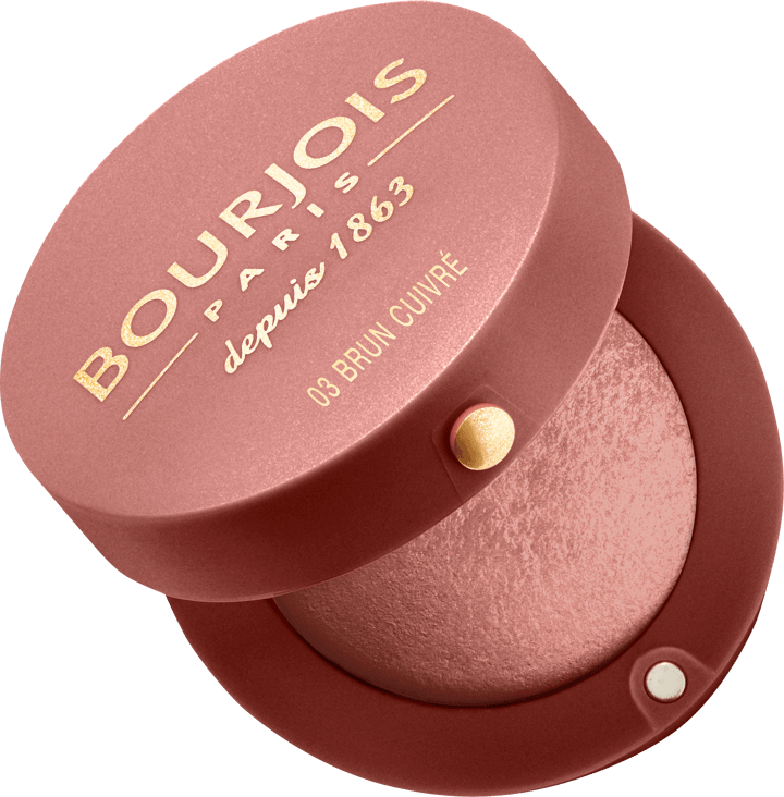 BOURJOIS, Little Round Pot Blush, róż do policzków nr 003 - brun cuivré ... BOURJOIS, Little Round Pot Blush, róż do policzków nr 003 - brun cuivré ...