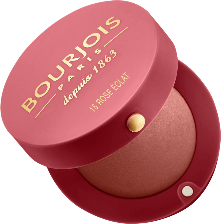 BOURJOIS, Little Round Pot Blush, róż do policzków nr 15 - rose éclat ... BOURJOIS, Little Round Pot Blush, róż do policzków nr 15 - rose éclat ...