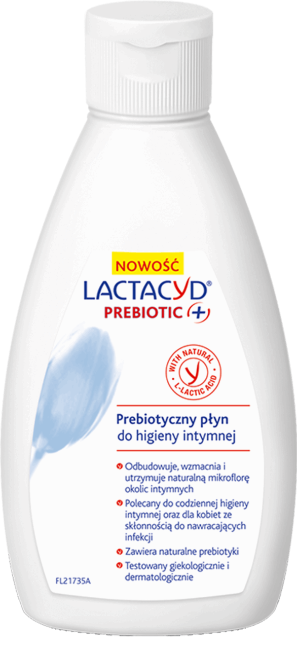 LACTACYD, Prebiotic, płyn do higieny intymnej, prebiotyczny, 200 ml ... LACTACYD, Prebiotic, płyn do higieny intymnej, prebiotyczny, 200 ml ...