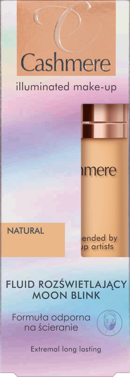 CASHMERE, Illiminated Make-Up, fluid rozświetlający Natural, 30 ml ...