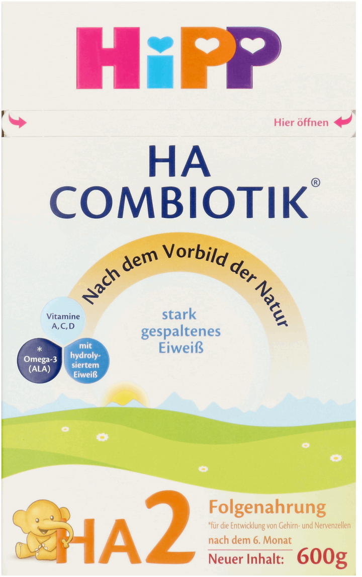 HIPP, HA 2 Combiotik, mleko następne dla niemowląt po 6. m-cu, 600 g ...