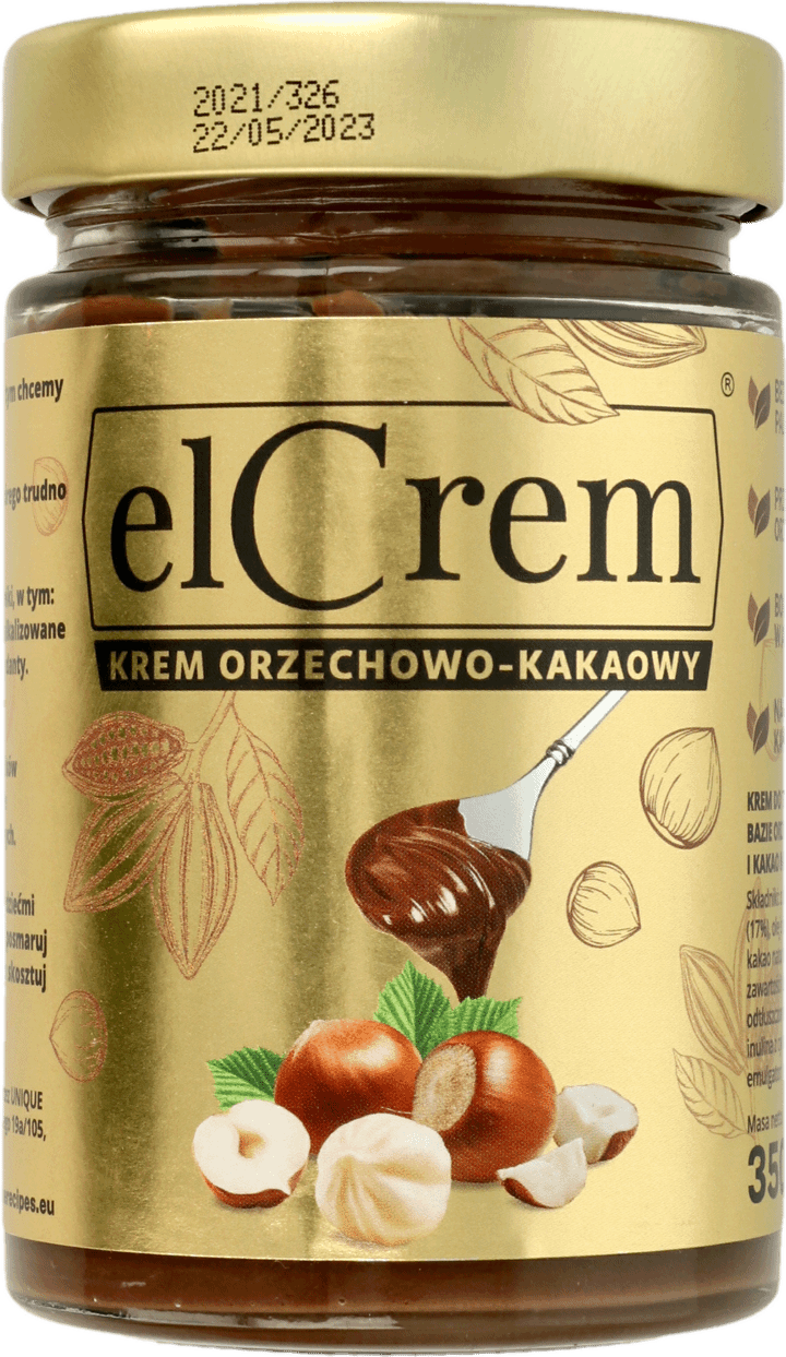 ELCREM, , krem do smarowania orzechowo-kakaowy, 350 g | Drogeria ...