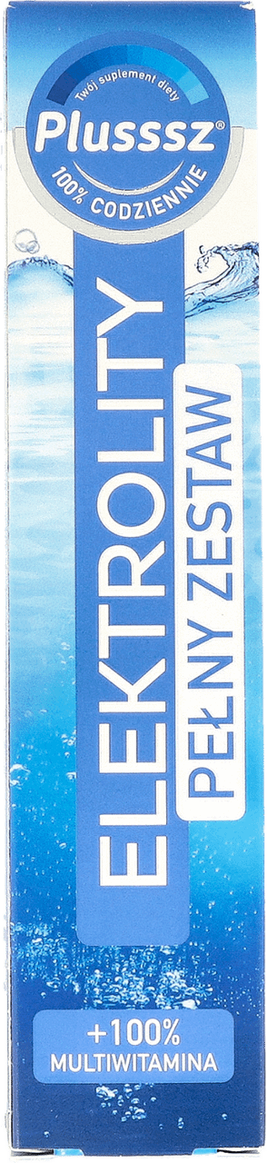PLUSSSZ, , tabletki musujące Elektrolity Pełny Zestaw, 100% ...