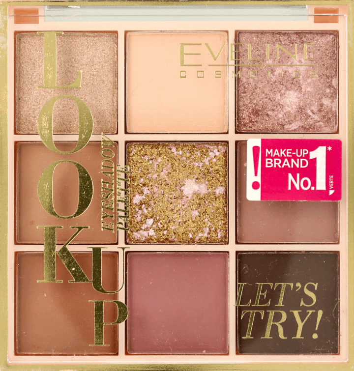 EVELINE COSMETICS, Look Up, paleta cieni do powiek Let's Try, 10,8 g ... EVELINE COSMETICS, Look Up, paleta cieni do powiek Let's Try, 10,8 g ...