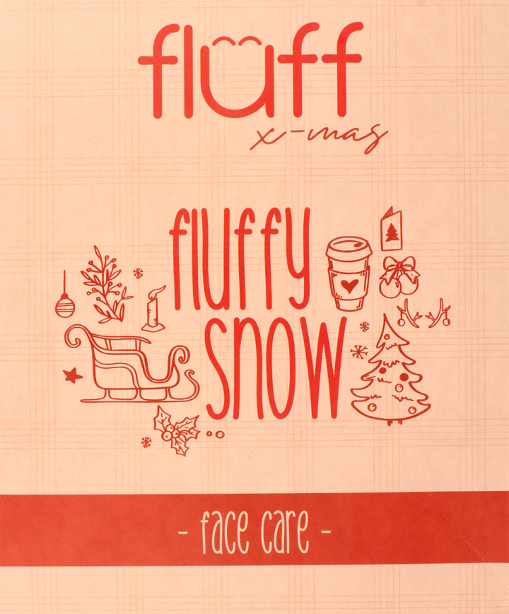 FLUFF, , do pielęgnacji twarzy Fluffy Snow, 1szt | Drogeria Rossmann.pl