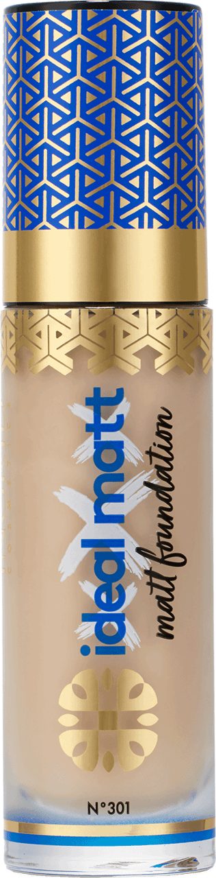 INGRID COSMETICS, Ideal Matt, podkład matujący 301 Buff, 30 ml ... INGRID COSMETICS, Ideal Matt, podkład matujący 301 Buff, 30 ml ...