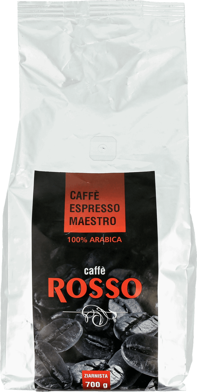 CAFFE ROSSO, Caffe Espresso Maestro, kawa ziarnista - 100% Arabica, 700 ...