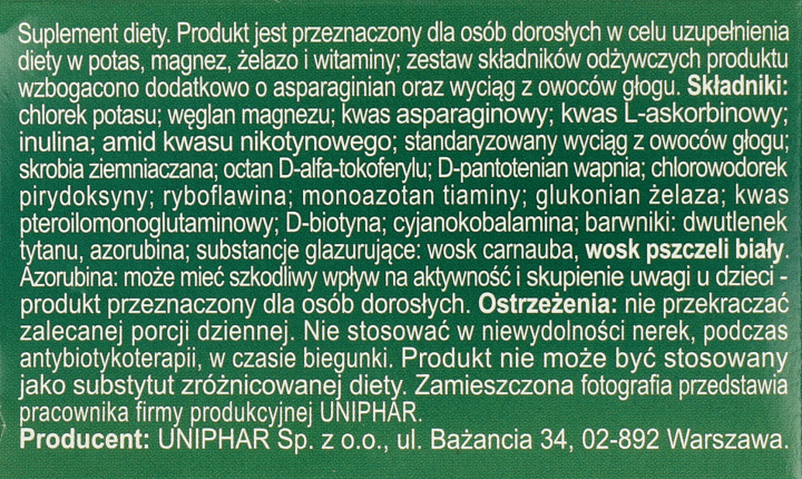 ASPARAGINIAN, Cardio Duo, suplement diety wspomagający serce i krążenie ... ASPARAGINIAN, Cardio Duo, suplement diety wspomagający serce i krążenie ...